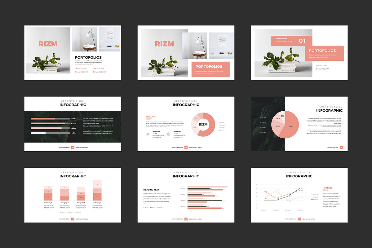 Rizm Powerpoint Presentation, a Presentation Template by Azruca