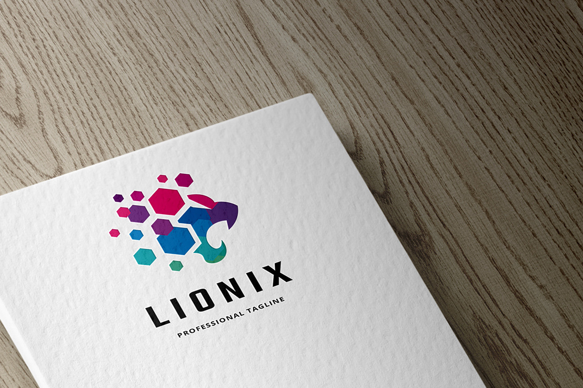 Virtual Lion Logo, a Branding & Logo Template by Design_Planet