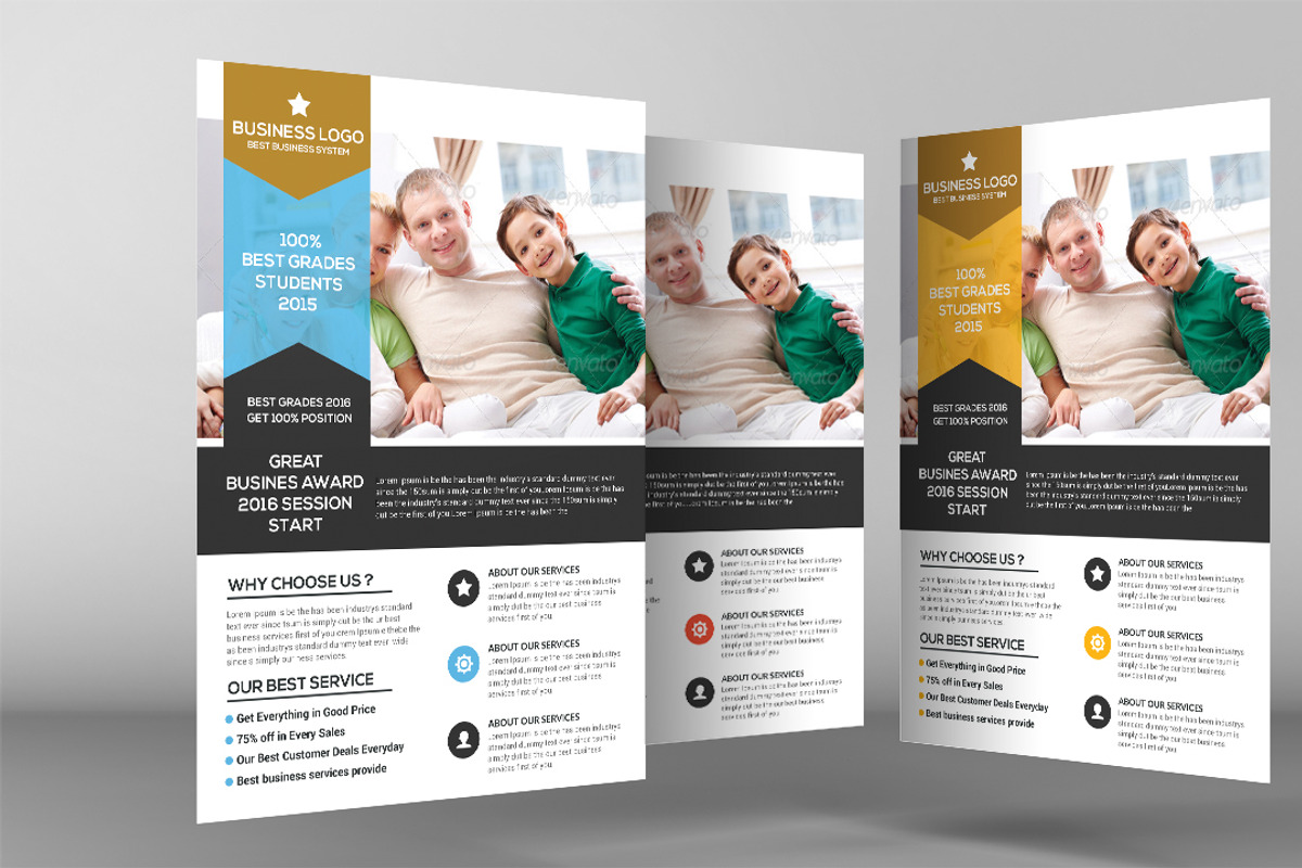 Medical Insurance Flyer Template, a Flyer Template by graphicforest