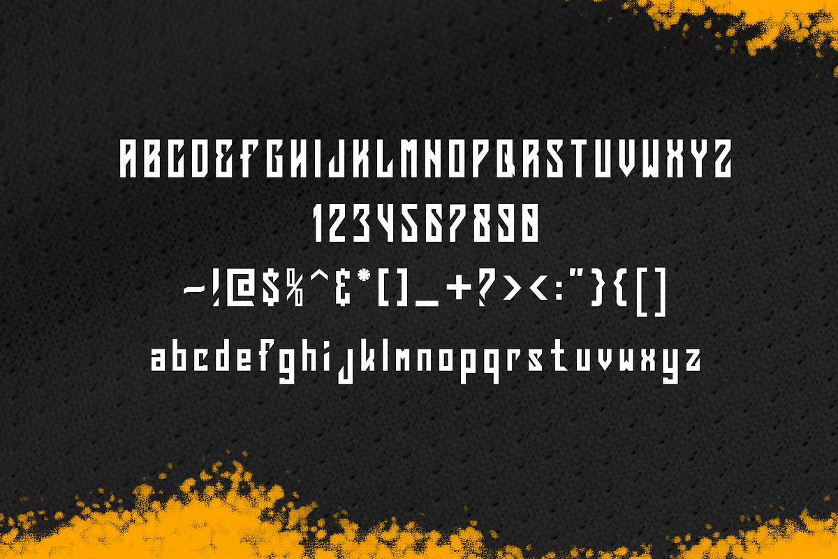 Squareslam sports and esports font, a Font by Haws.std