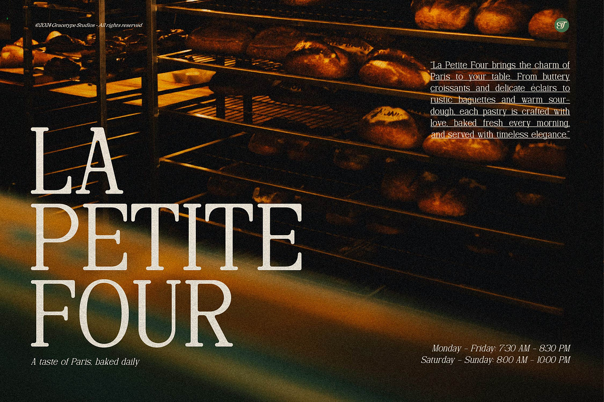 Defilao Vertes | New Vintage Serif, a Font by gracetype_studio