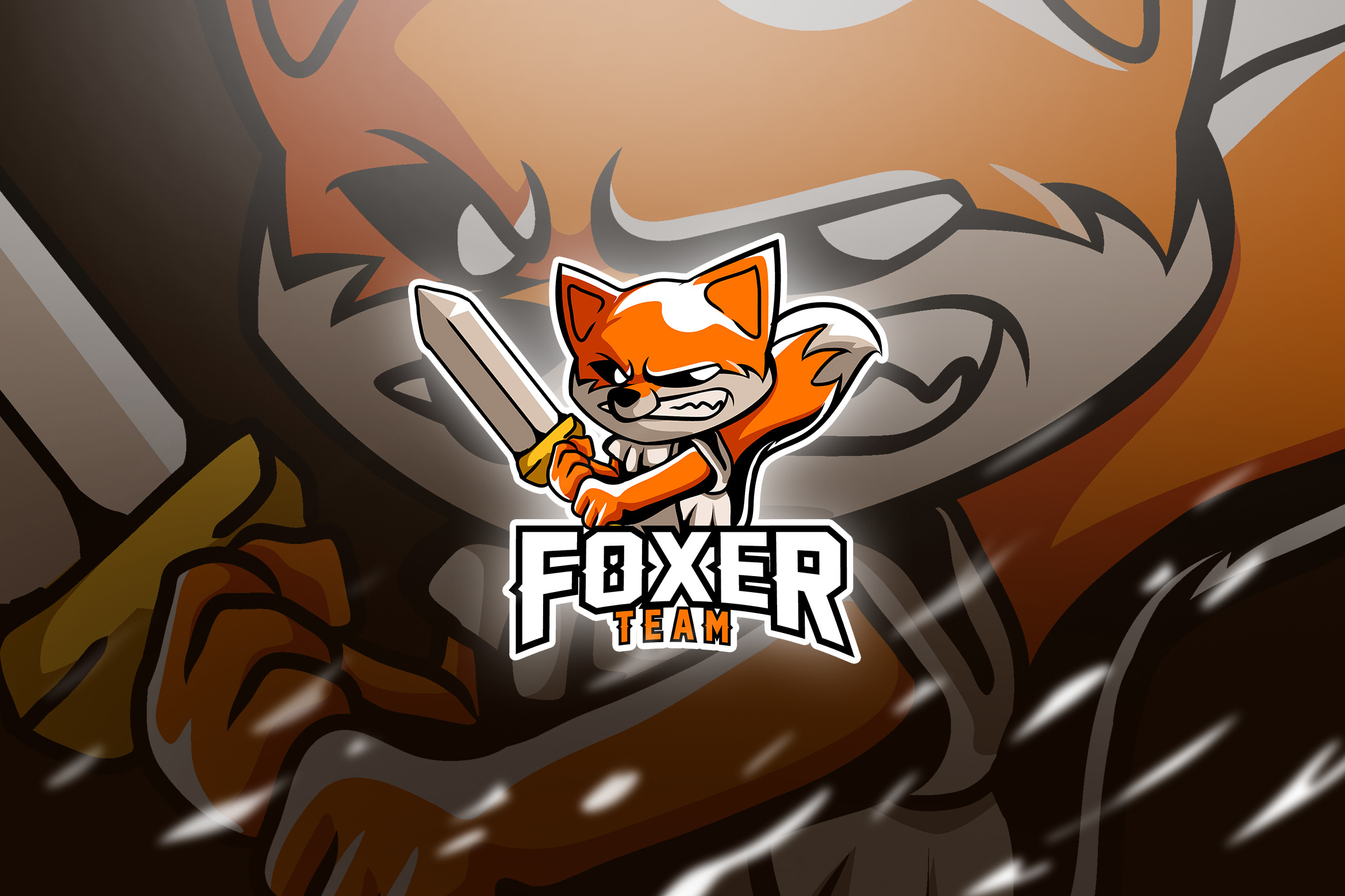 foxer - Mascot & Esport Logo, a Branding & Logo Template by AQR Studio