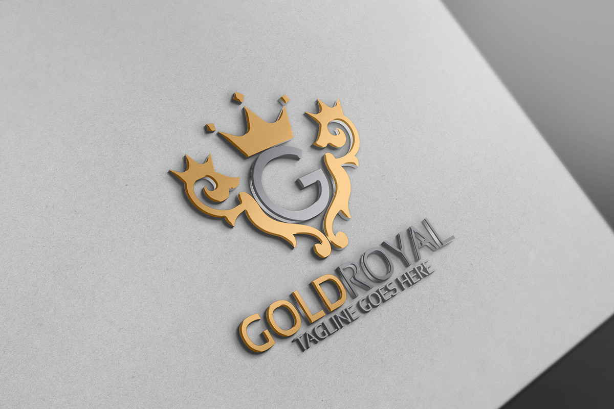 Gold Royal Logo, a Branding & Logo Template by Josuf Media