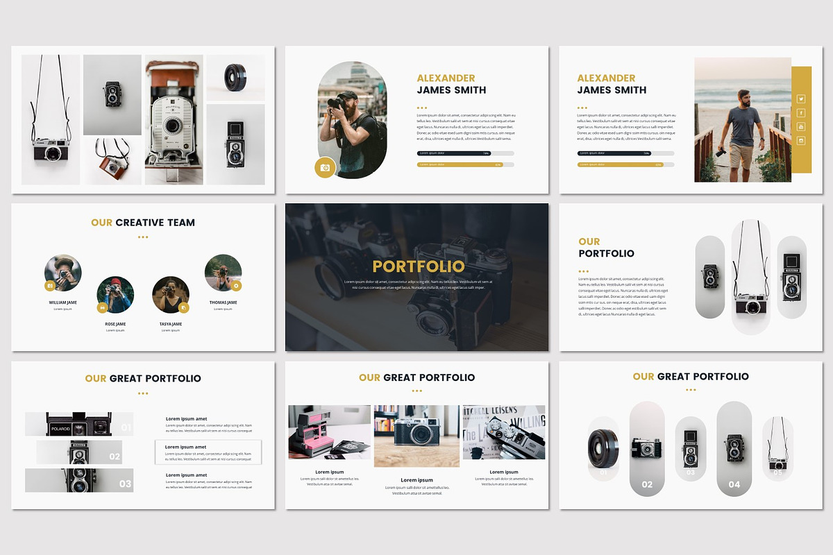 DOPE - Powerpoint Template, a Presentation Template by inspirasign