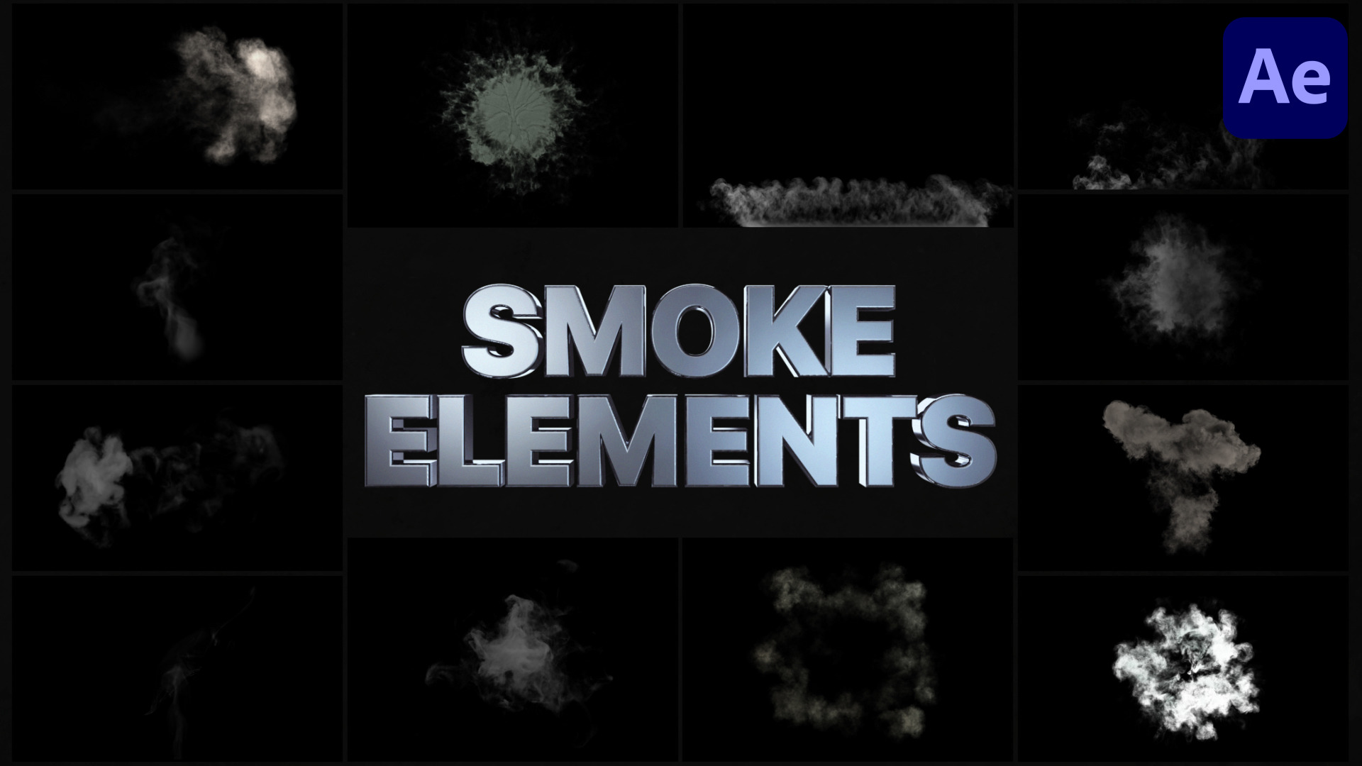 Smoke Elements for After Effects