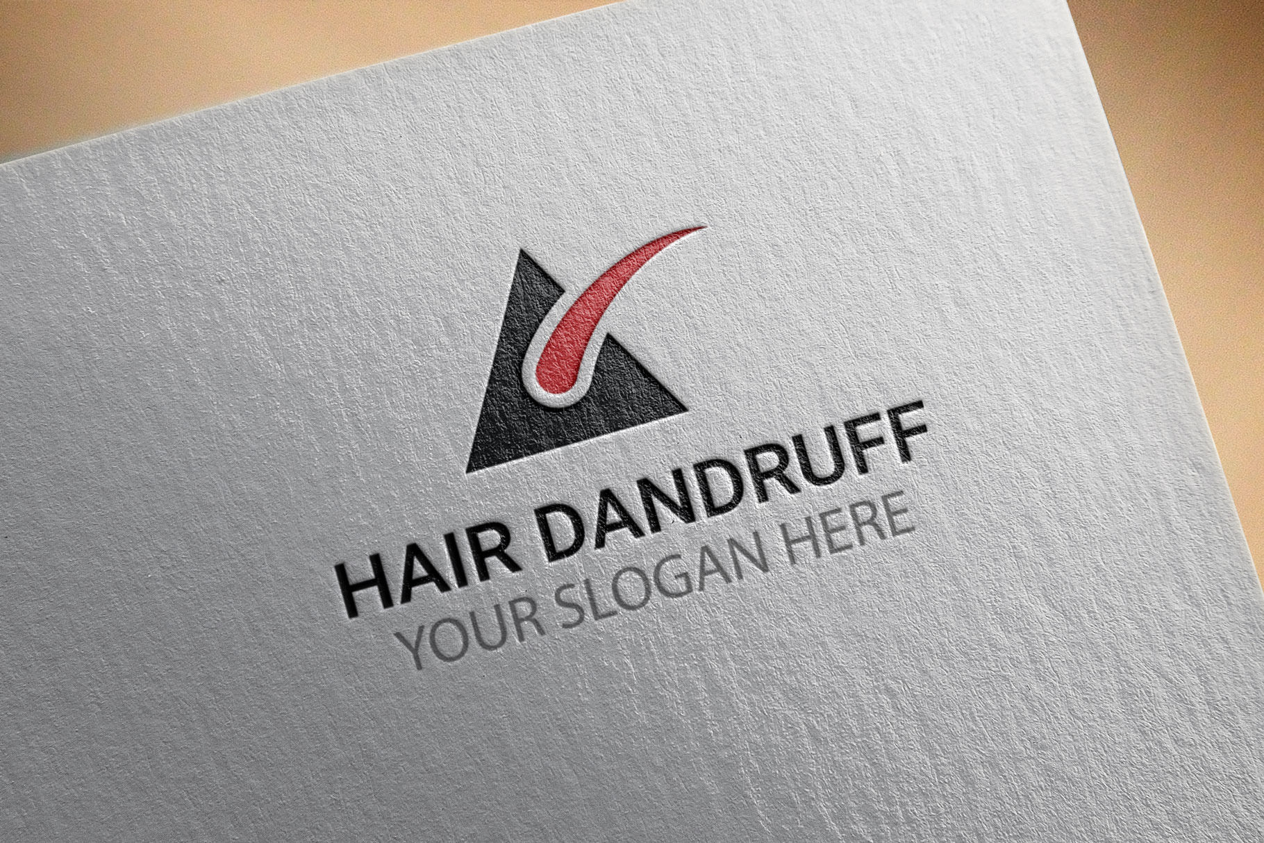Hair Dandruff Logo Template, a Branding & Logo Template by BdThemes