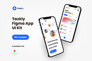 Taskly: Productivity Figma IOS UI Kit