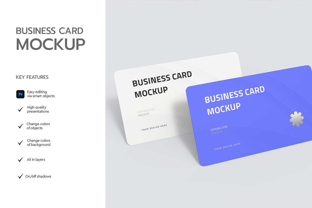 Minimal Business Card Mockup