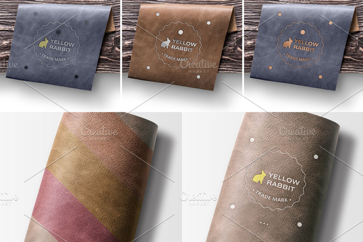 Logo Mockup Set - 5 PSD, a Product Mockup by mockupgeek