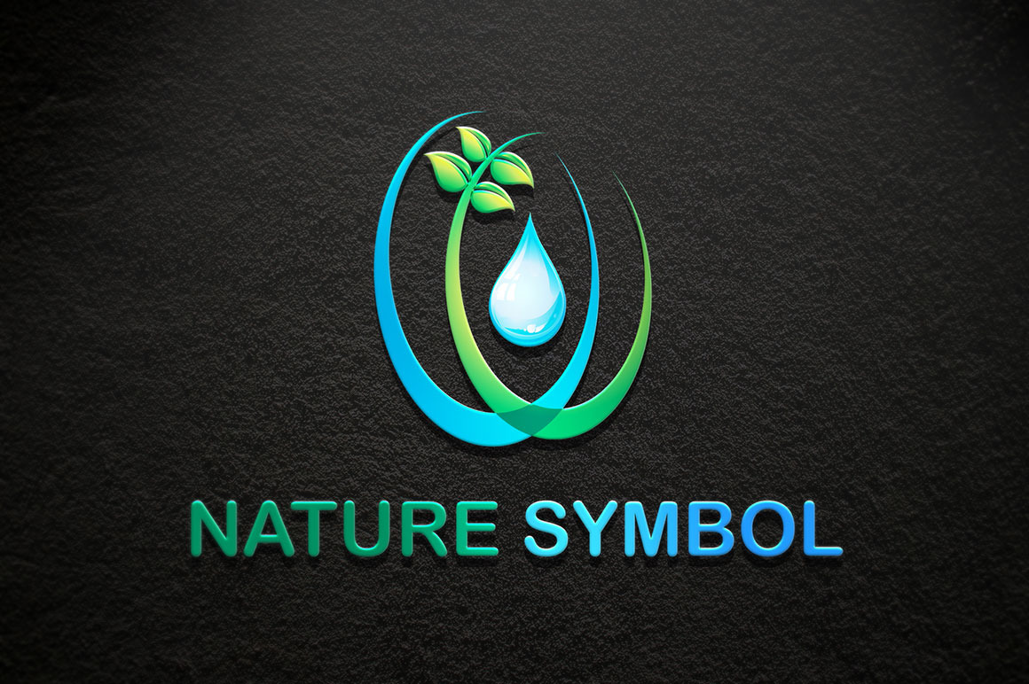 Nature symbol Logo, a Branding & Logo Template by BdThemes
