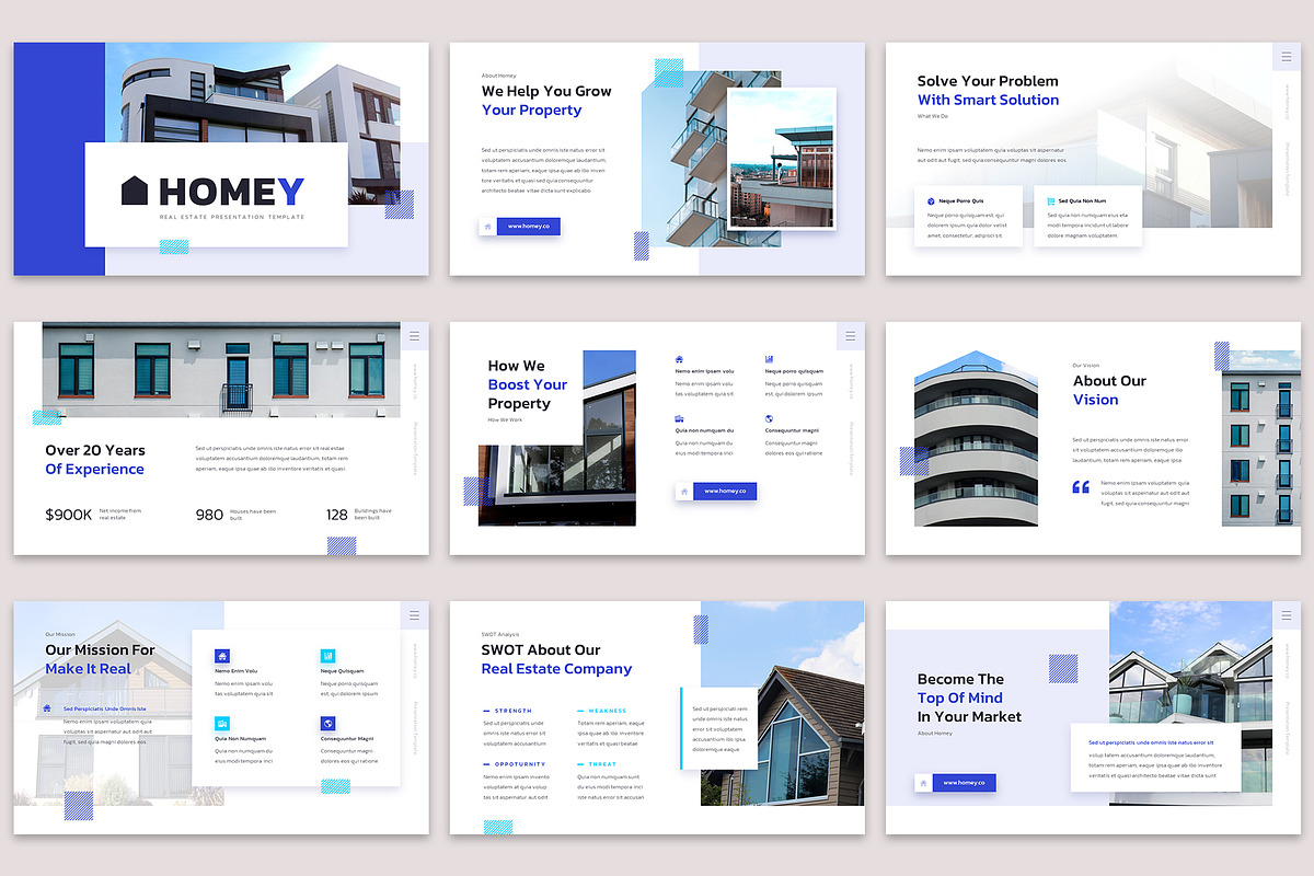 Homey Powerpoint Template, a Presentation Template by Jaruka
