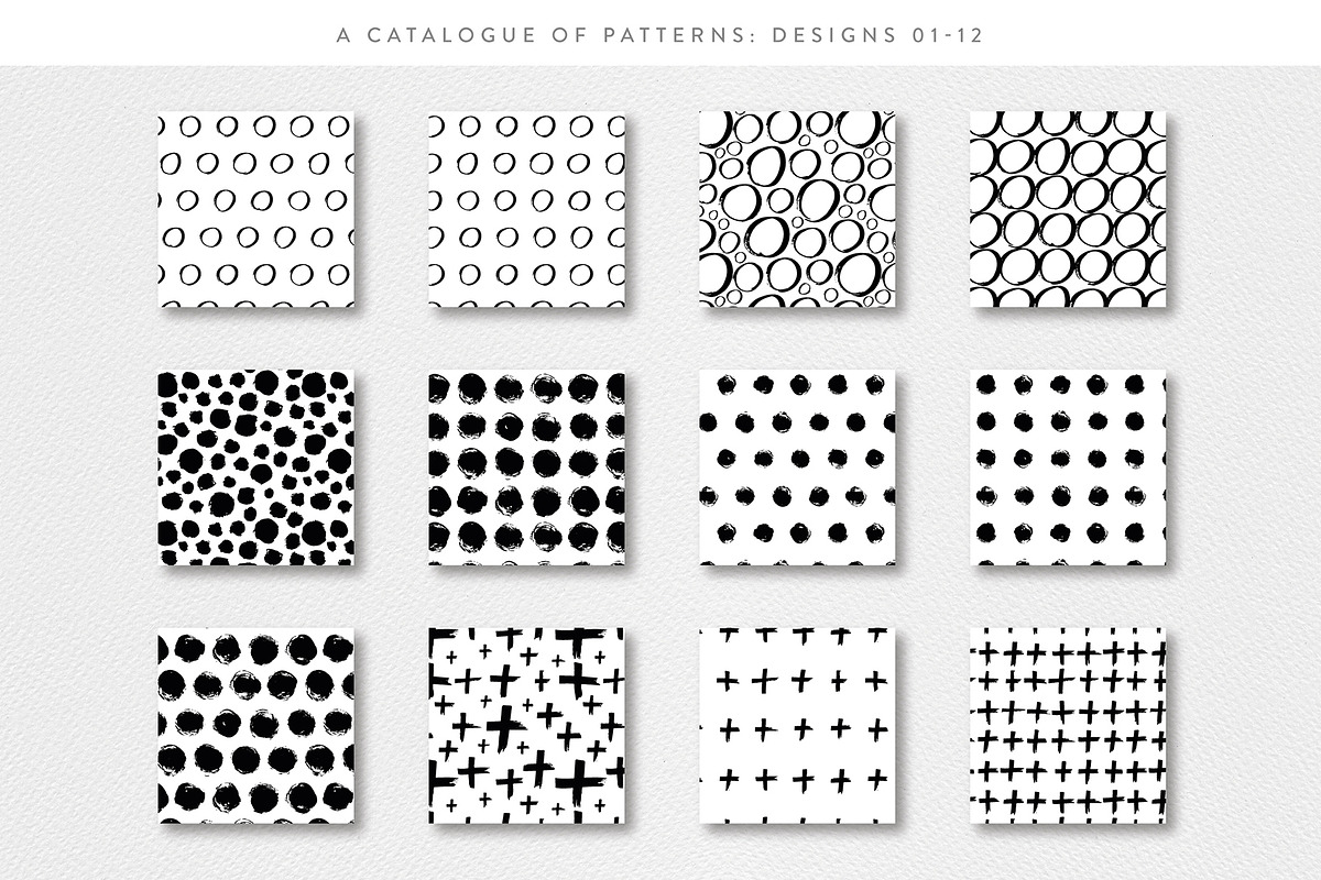 50 Messy Patterns, a Pattern Graphic by Type and Graphics Studio ...