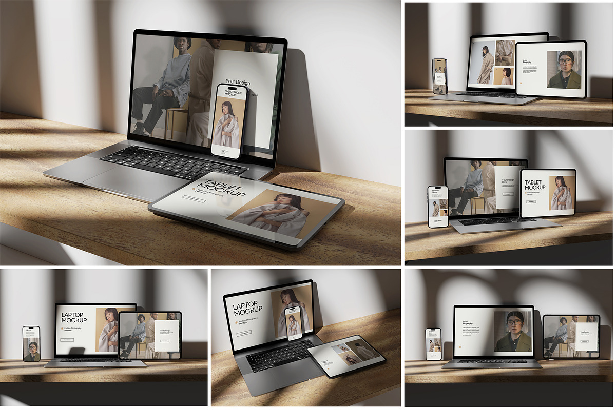 Multi Device Mockup, a Wearable Device Mockup by Indah