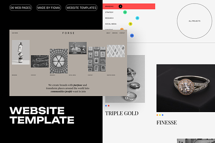 Website Online Course UI Kits | UI Kits and Libraries ~ Creative Market