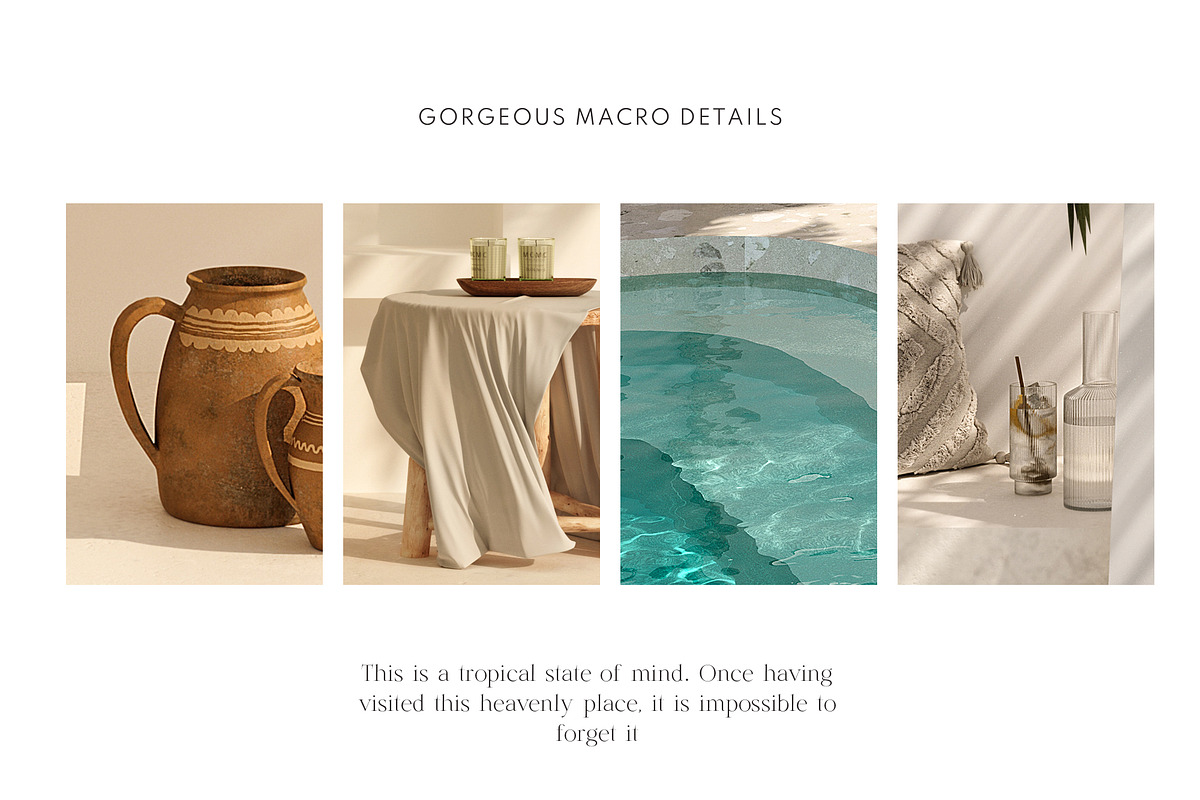 BALI Tropical Frames Mockups