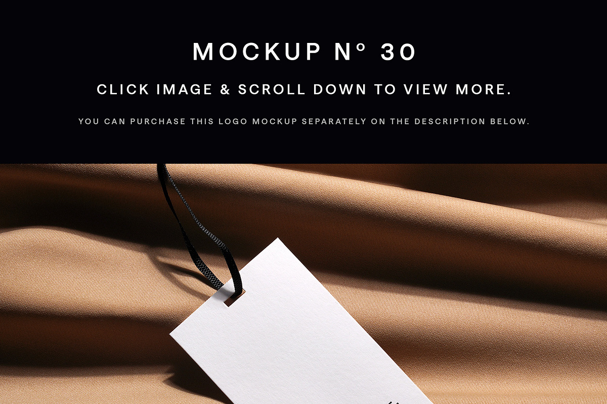 30 Apparel Tag & Labels Logo Mockups