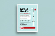 Flu Shot Campaign Flyer, a Flyer Template by Guuver