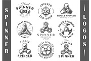 9 Spinner Logos Templates Vol.1, a Branding & Logo Template by Art Design