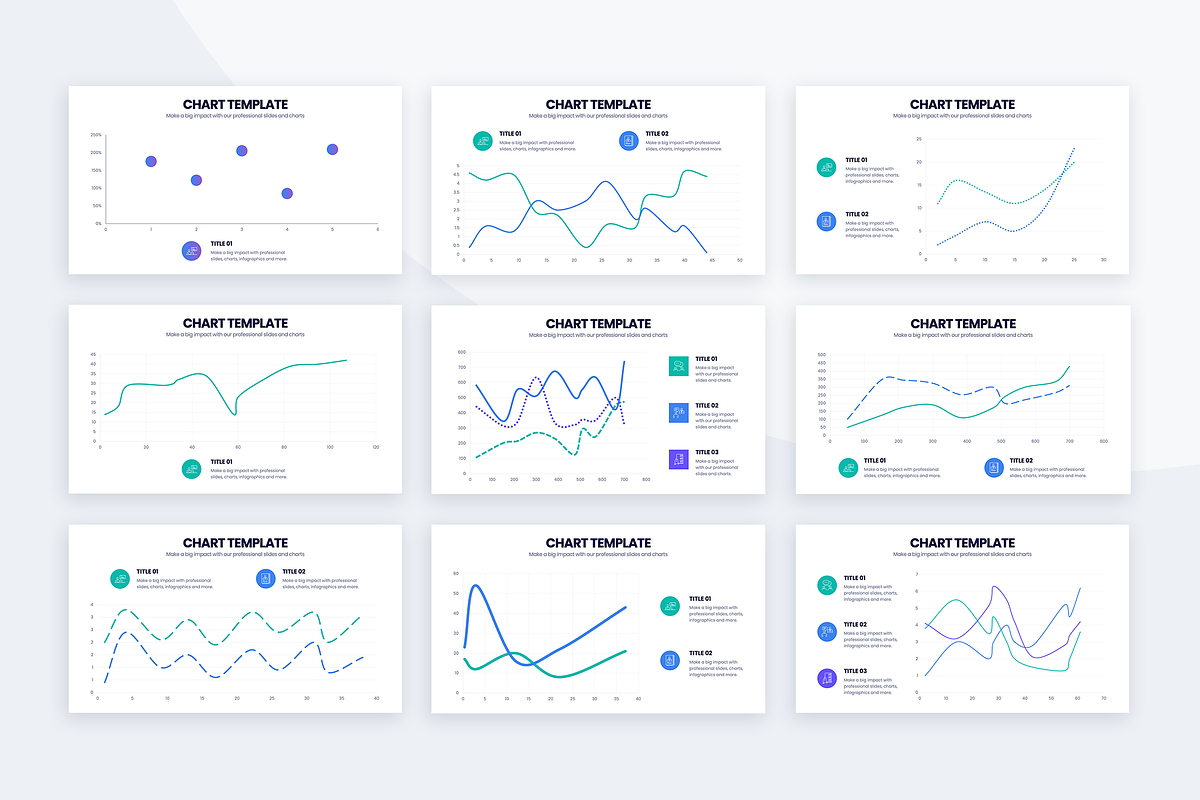 PowerPoint Charts and Graphs Bundle, a Presentation Template by Slidesmash