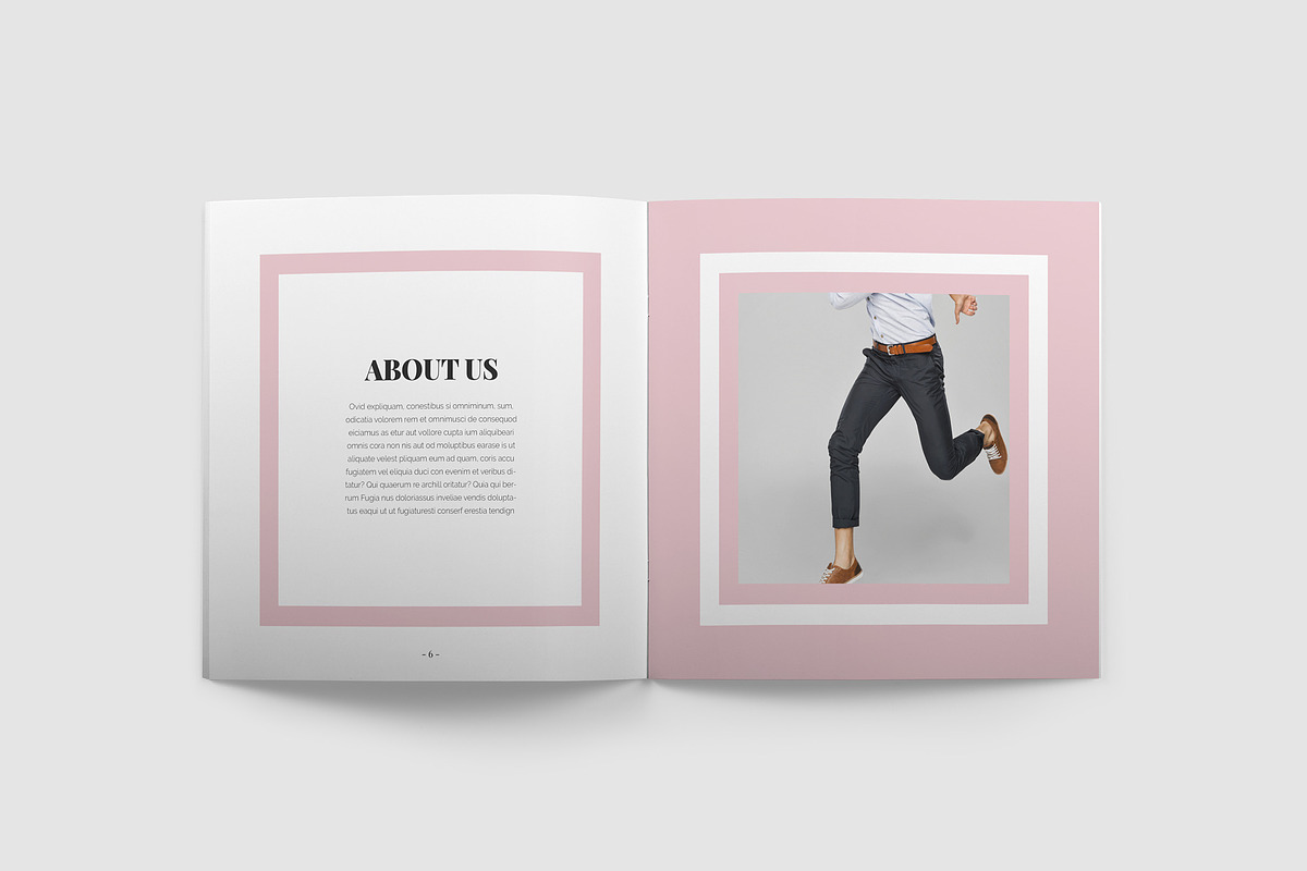 Gaia Lookbook Template, a Brochure Template by SlideStation