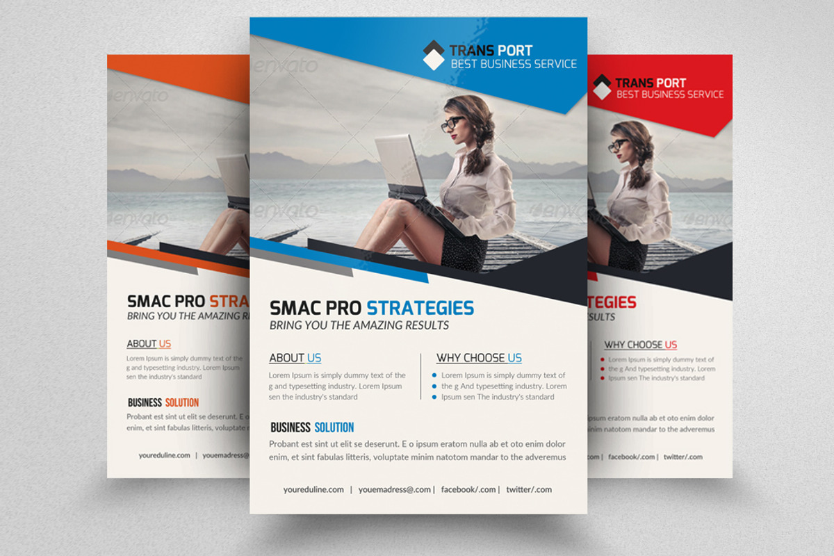 Life insurance Flyer Template, a Flyer Template by Design Up