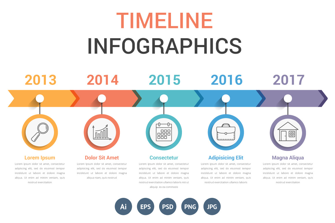 Timeline Infographics, a Graphic by PixMarket