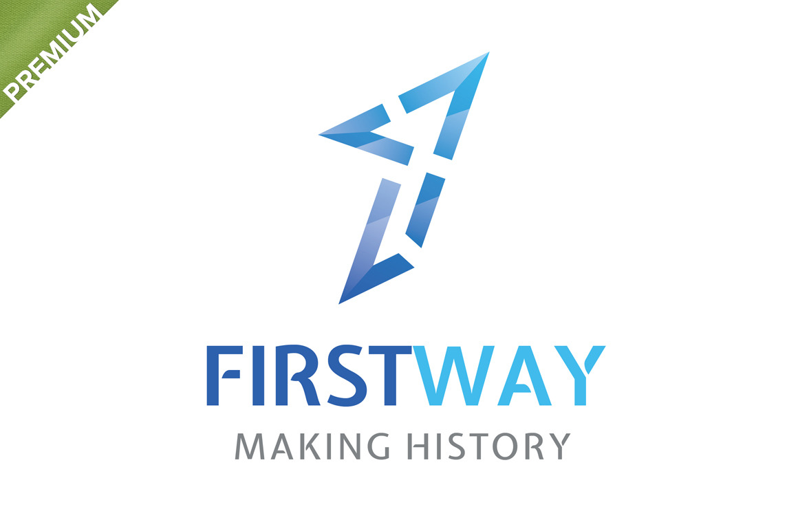 First Way Logo, a Branding & Logo Template by Web Design Label