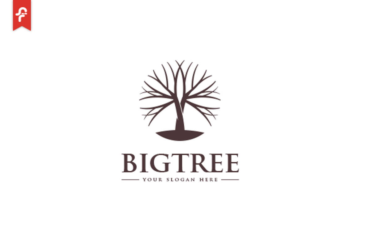 Big Tree Logo, a Branding & Logo Template by ft.studio