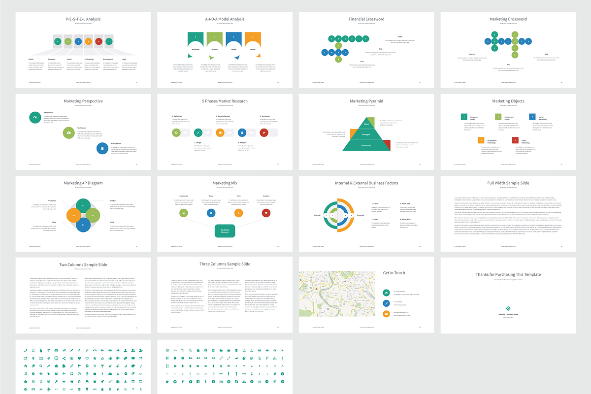 Amazing PowerPoint Template, a Presentation Template by Shafura