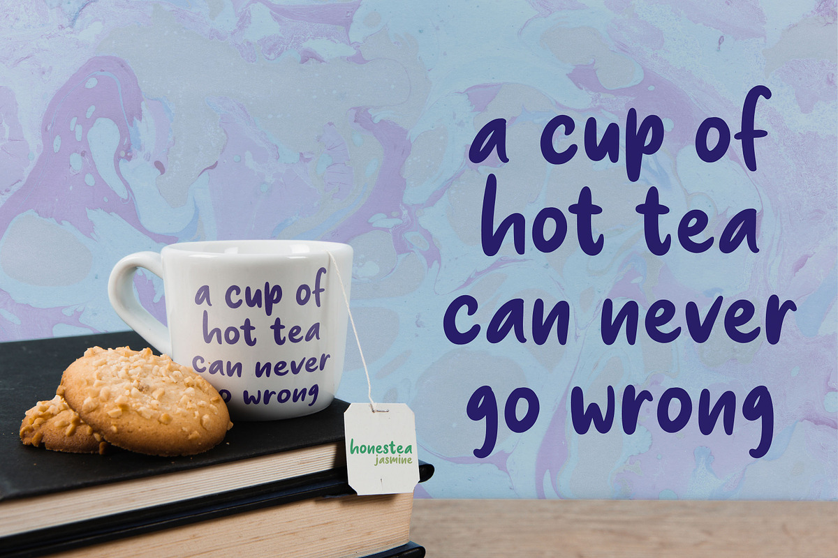 Sweet Purple - Cute And Playful Font, a Font by Almarkhatype
