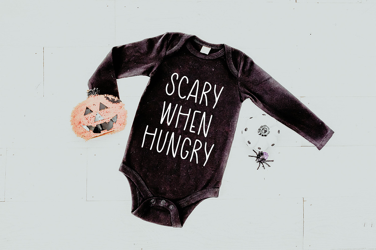 HAUNTED HOUSE Spooky Halloween Font, a Sans Serif Font by Blush Font Co.