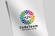 Code Team Logo, a Branding & Logo Template by Design_Planet
