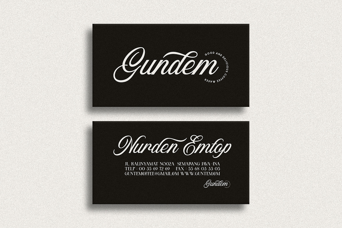 Nolian Script, a Script Font by ngene | Creative Market