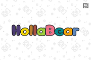 HollaBear - Cute & Playful Kids Font, a Font by Designova®