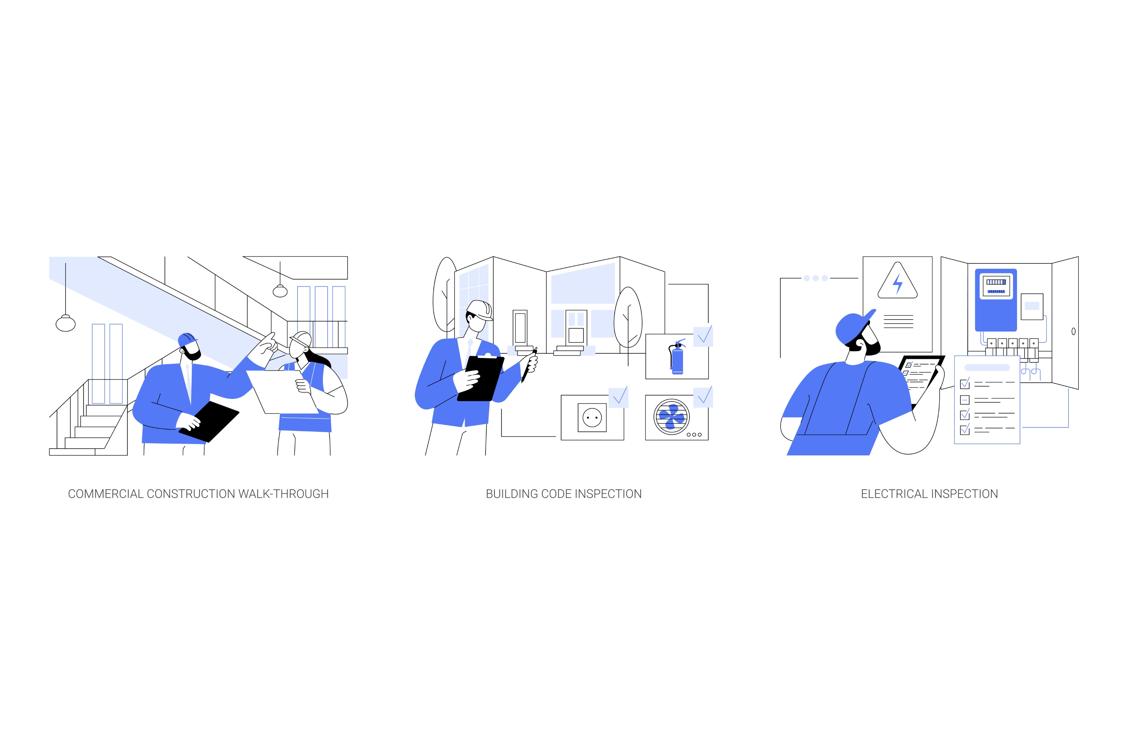 Commercial construction progress, an Object Illustration by Visual ...