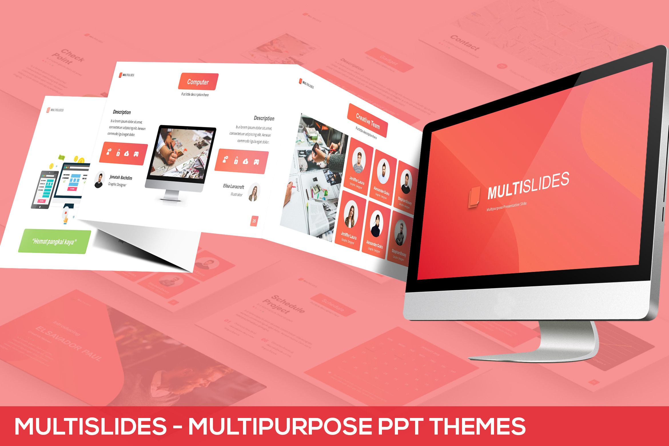 MultiSlides - Multipurpose PPT, a Presentation Template by SlideFactory
