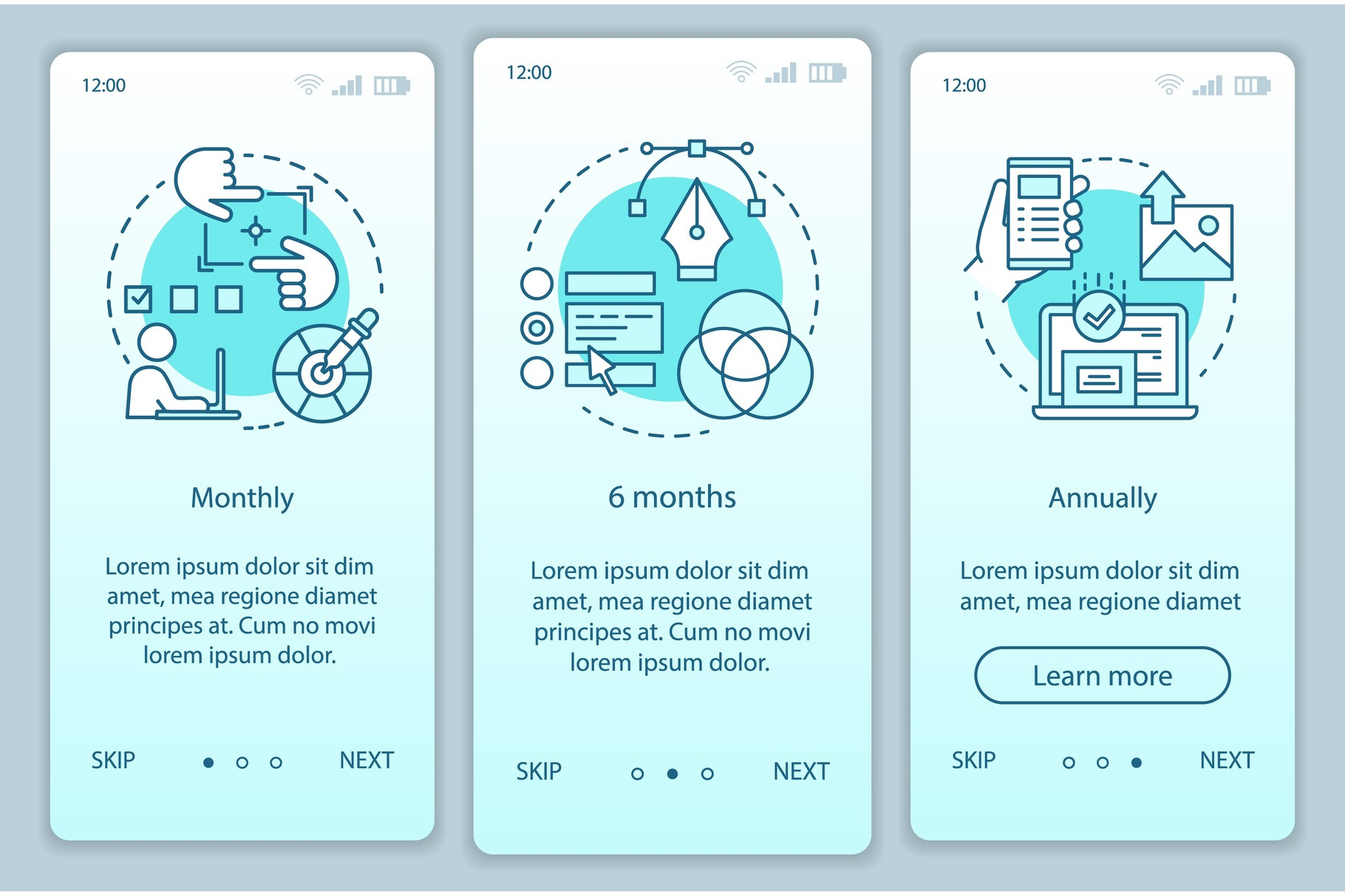 Photo editor subscription app pages, a Templates & Theme by IMG visuals ...