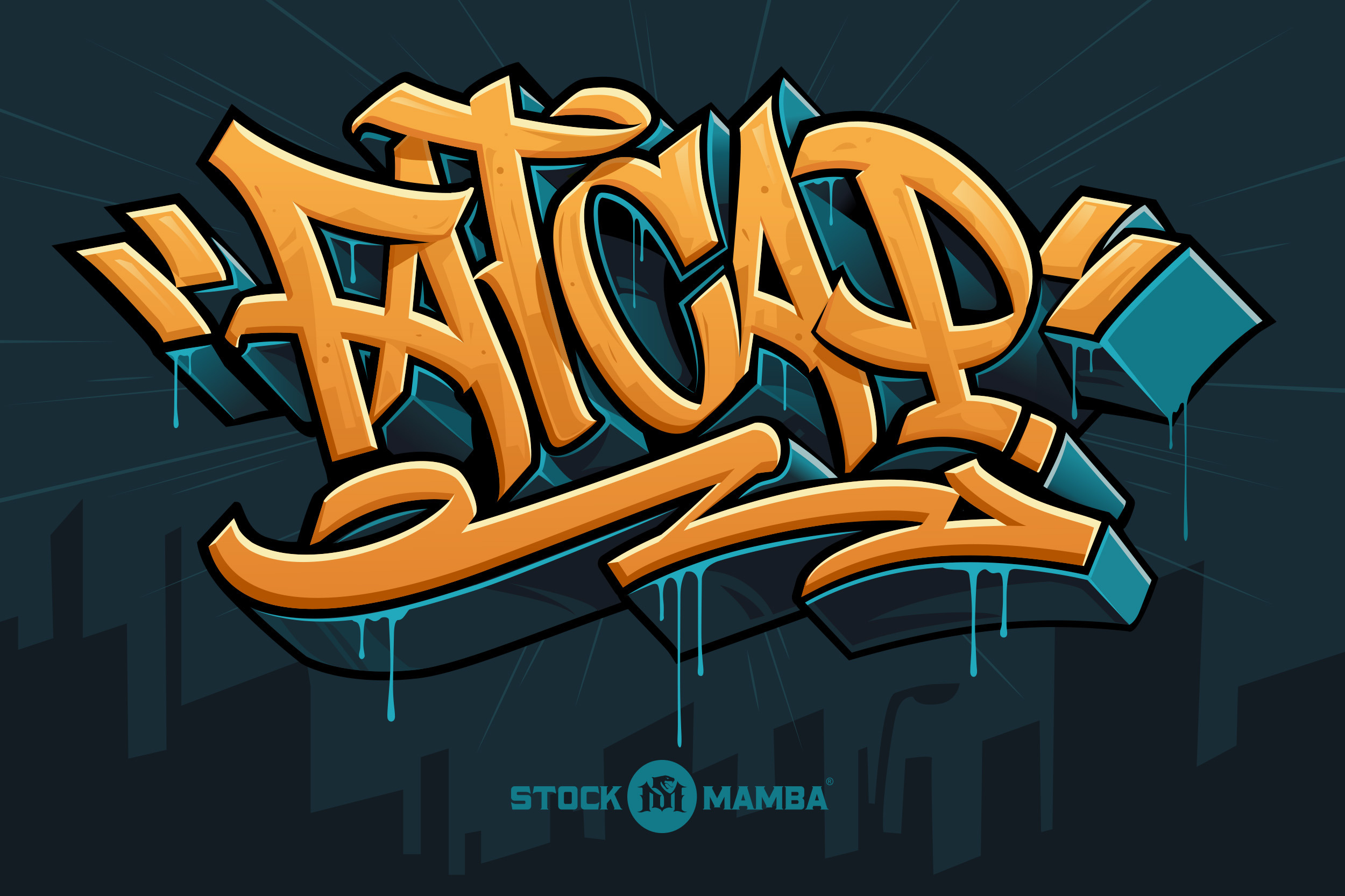 FatCap Graffiti Font | fat cap font, fat cap graffiti font, fatcap font ...