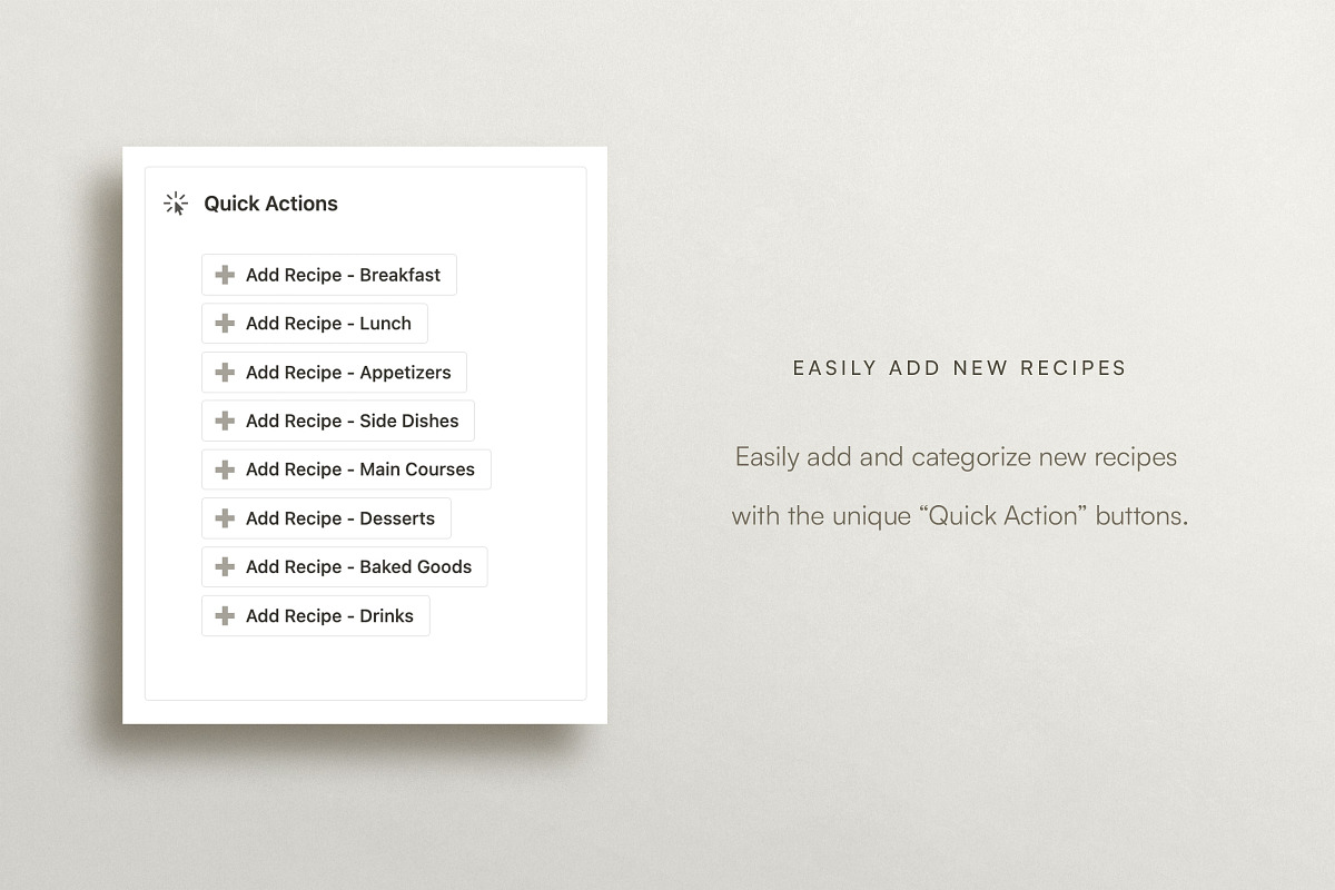 Notion Recipe Template, a Presentation Template by Ruben Stom