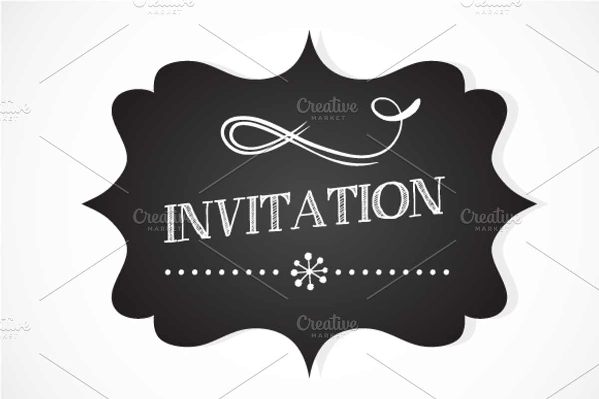 Chalkboard Vintage Labels & elements, a Graphic by Marish