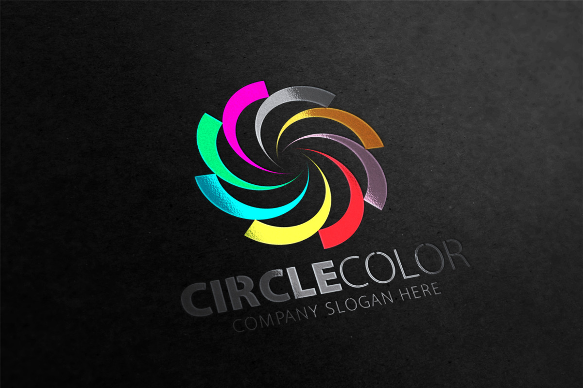Circle Color Logo, a Branding & Logo Template by essegraphic