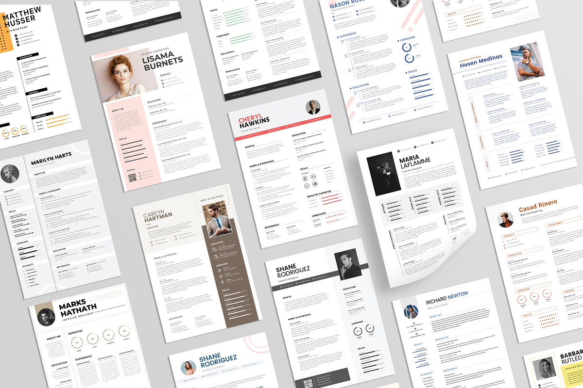 1000 Word Resume Bundle Free Template