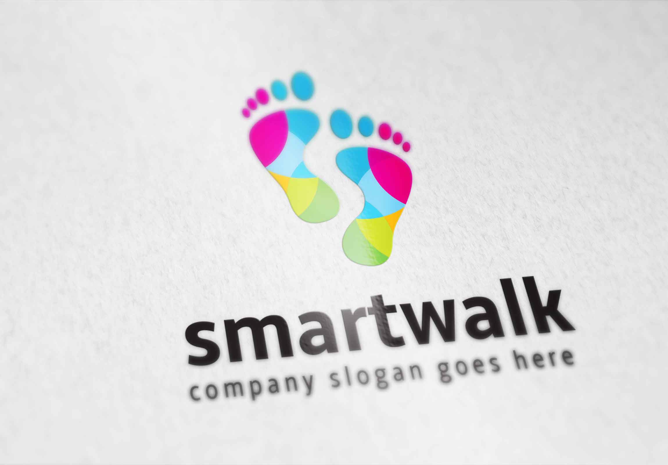 Smartwalk Logo, a Branding & Logo Template by Mariyana