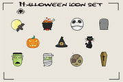 Halloween Icon Set, an Icon by UIBeacon