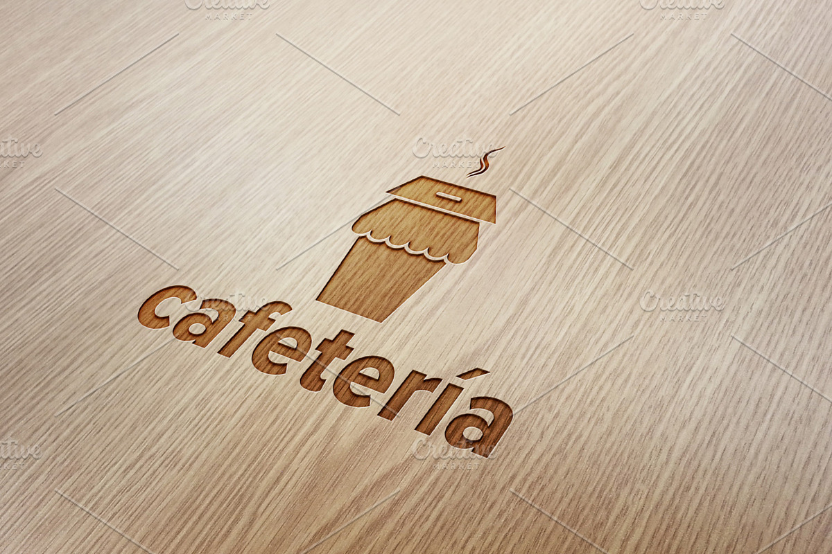 Cafe Teria Logo Design Template, a Branding & Logo Template by shahsoft ...
