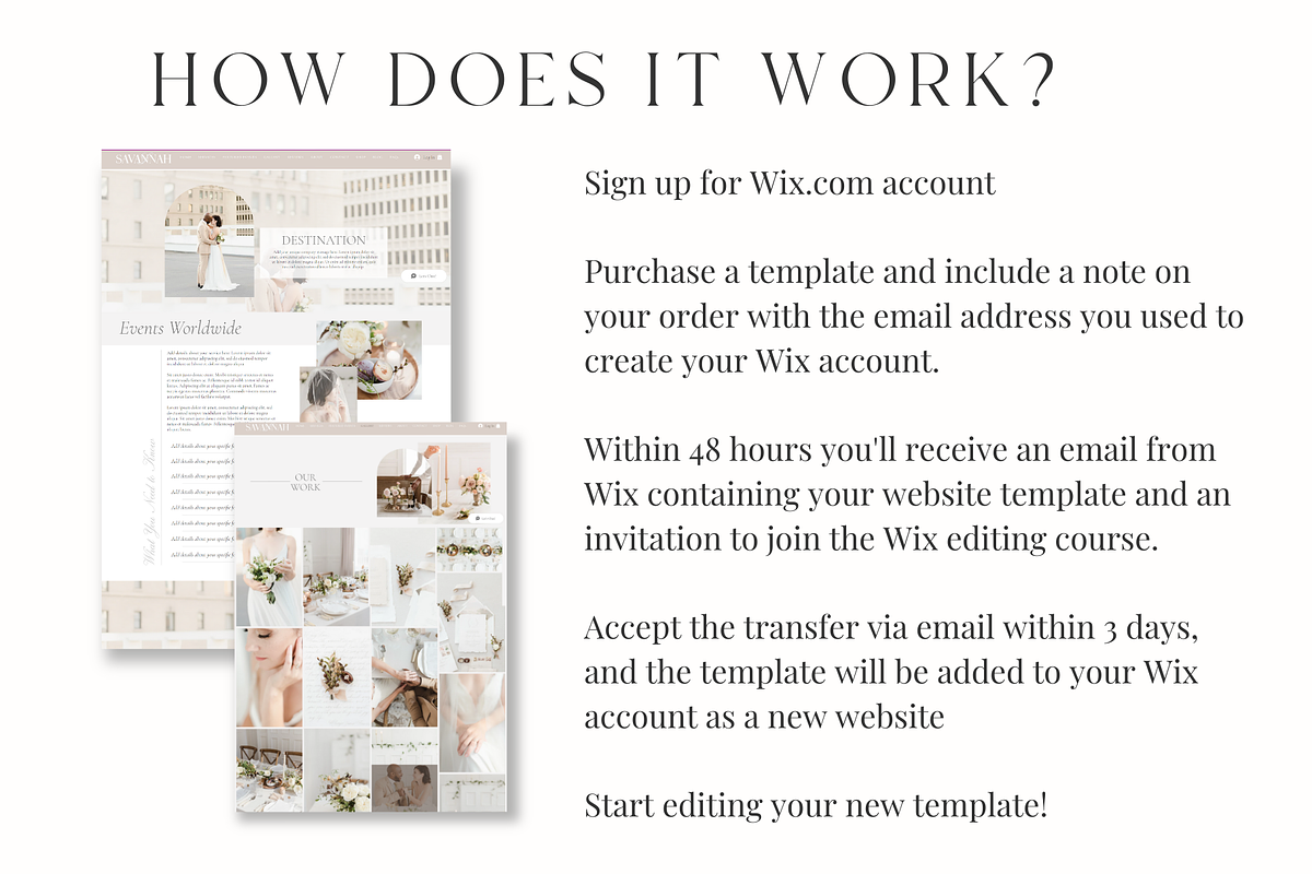 Event Planner Wix Website Template, a Wix Template by AGA Business ...