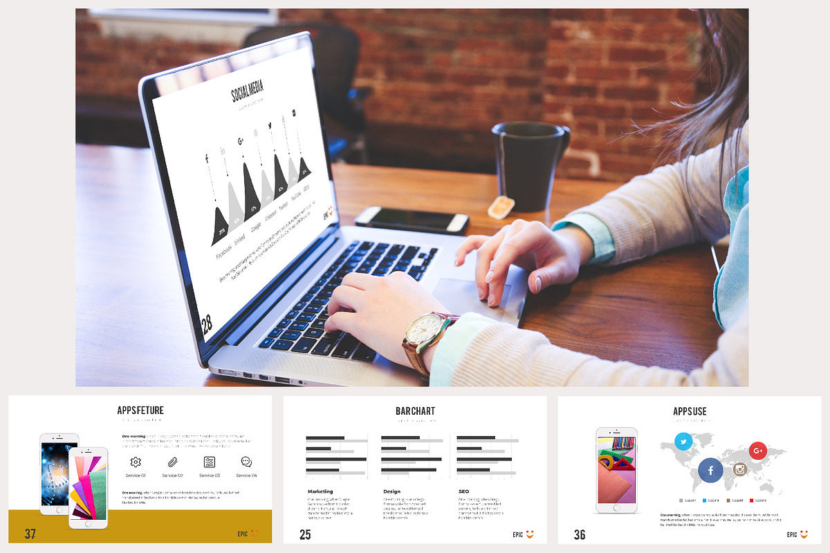 Epic Powerpoint Template, a Presentation Template by ZAAS