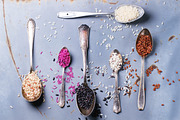 Set of unusual rice featuring rice, white, and chinese, a Food & Drink ...