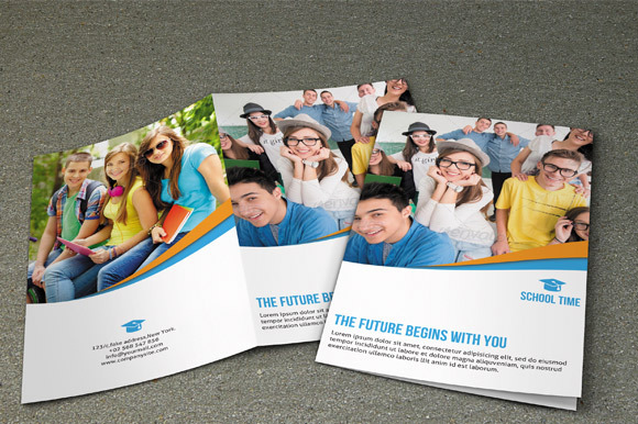 School Time Brochure-v02, a Brochure Template by Template Shop