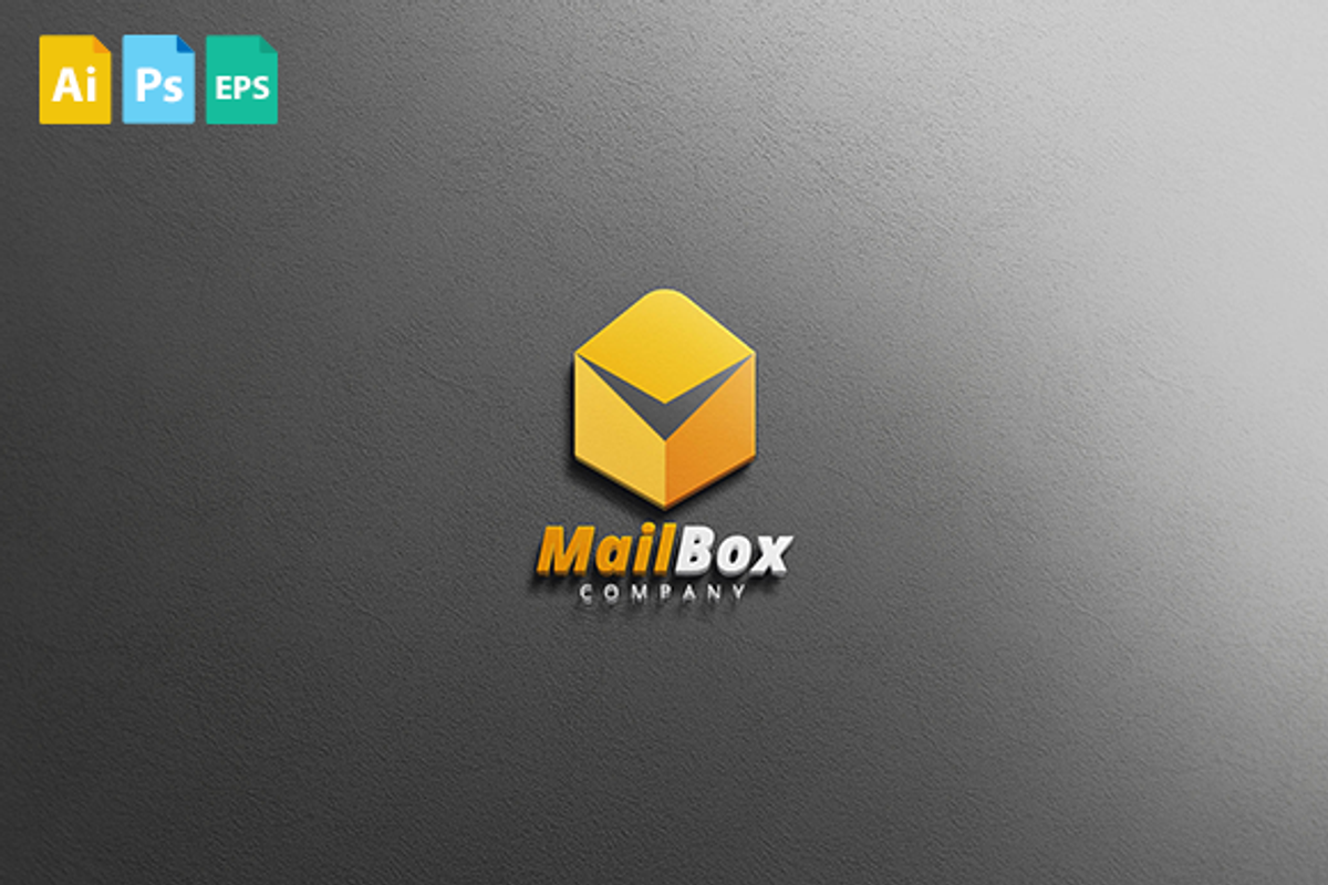 MailBox Logo, a Branding & Logo Template by Schneider Design Store